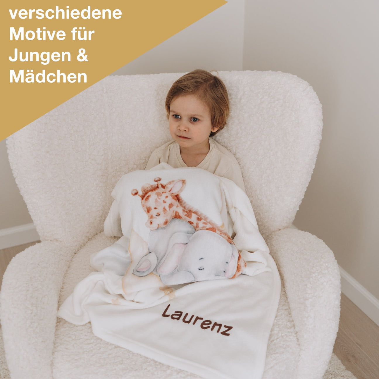 Babydecken Mit Namen Bestickt